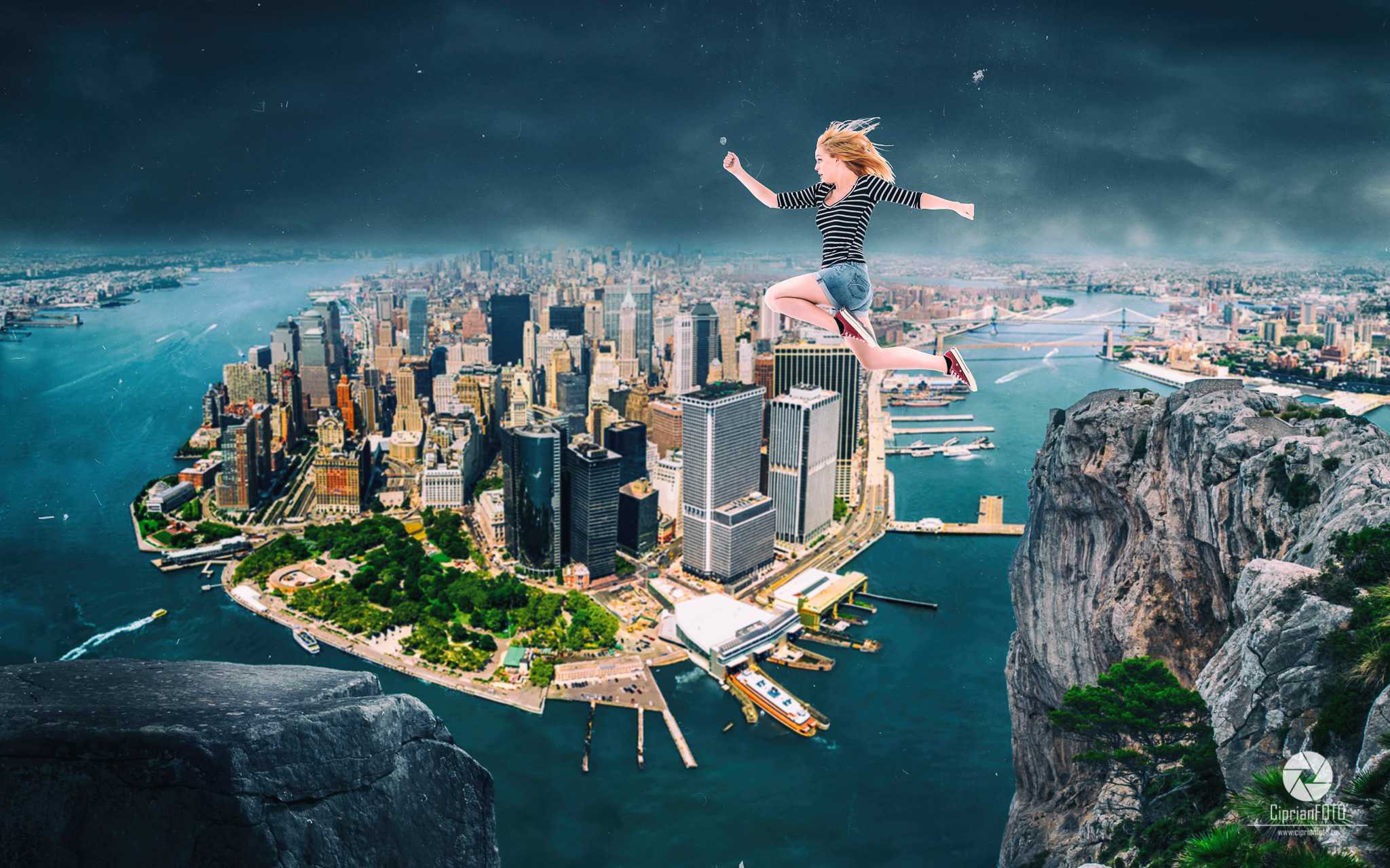 Run And Jump | Fantasy Surreal Scene | Photoshop Tutorial | Photo ... Run And Jump | Fantasy Surreal Scene | Photoshop Tutorial | Photo ...