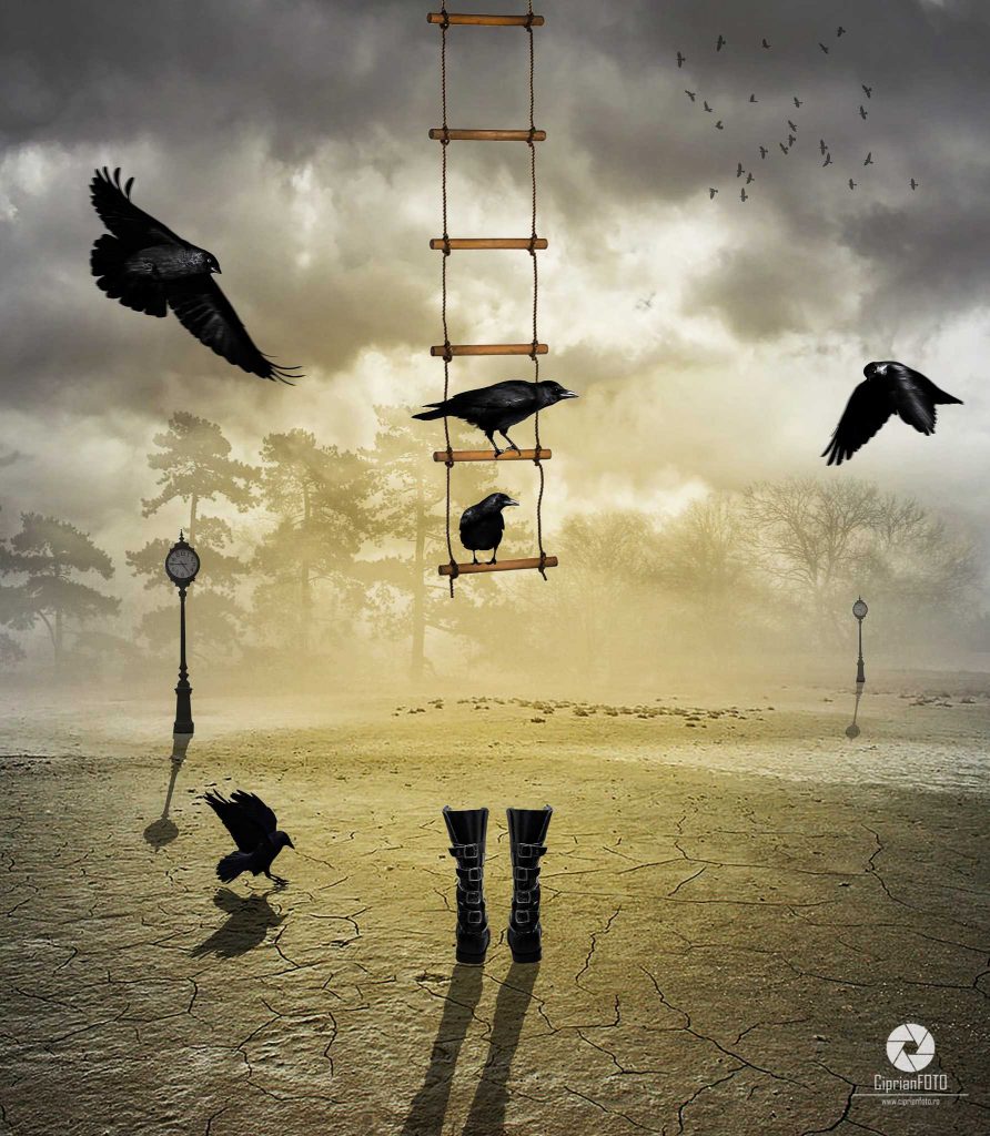 Disappearance Fantasy Surreal Scene Photoshop Tutorial Photo Manipulation Ciprianfoto