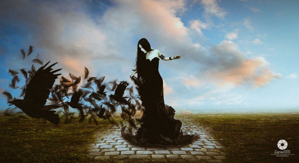 Mother Of The Ravens | Photoshop CC 2018 | Photo Manipulation Tutorial ...